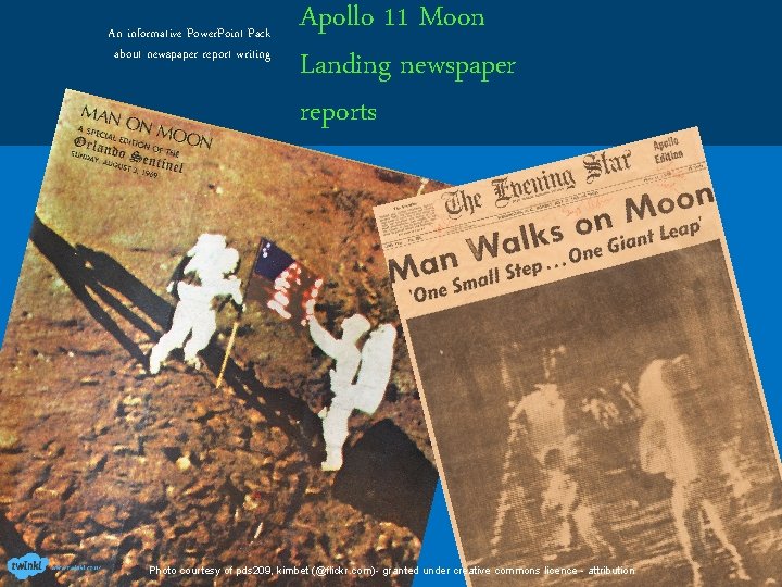 An informative Power Point Pack about newspaper report