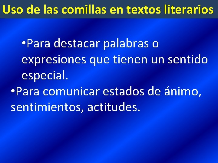 Uso de puntos suspensivos y comillas en textos