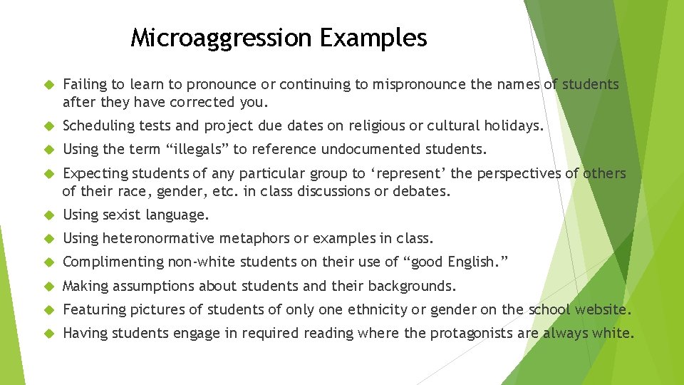 What is Unconscious Bias considerations and top tips