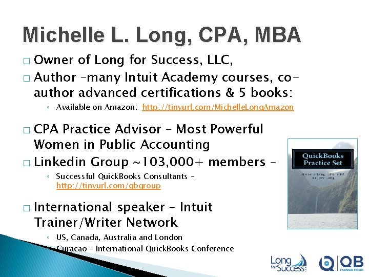 Secrets of Success Michelle L Long CPA MBA