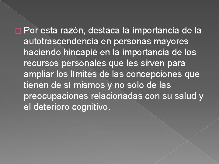Seminario 1 Teora de la autotrascendencia Pamela G
