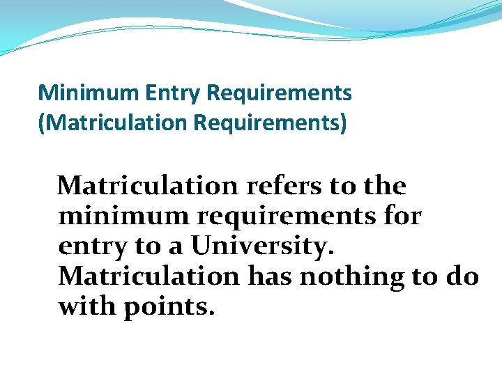 LORETO SECONDARY SCHOOL LETTERKENNY 6 th Year Parents