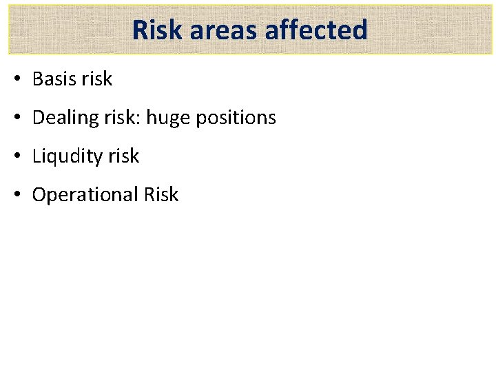 Metallgesellschaft AG A Case Study Lecture 4 Background