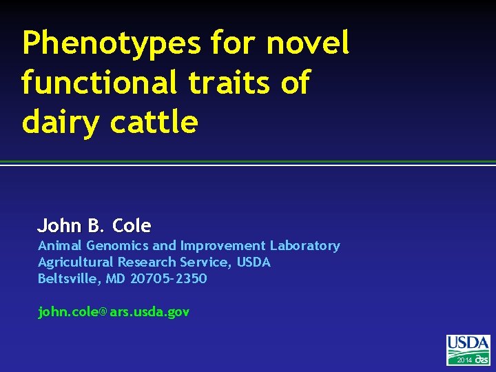 Phenotypes for novel functional traits of dairy cattle