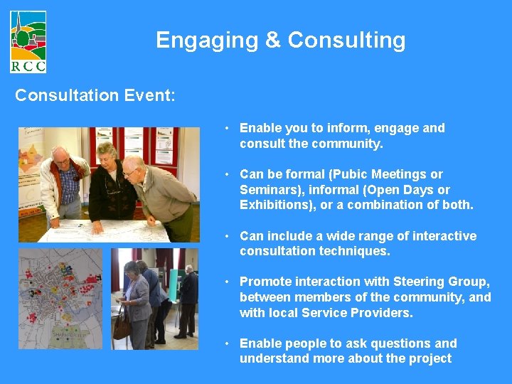 Supporting People Sustaining Communities Testing the Vision with