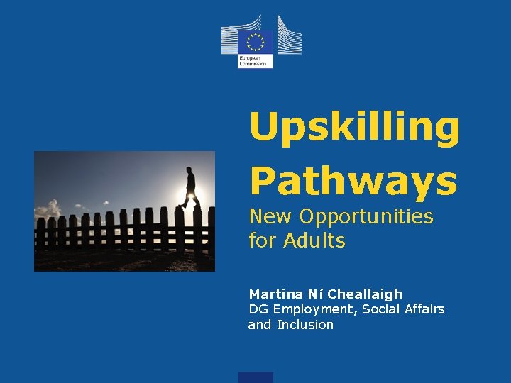 Upskilling Pathways New Opportunities for Adults Martina N