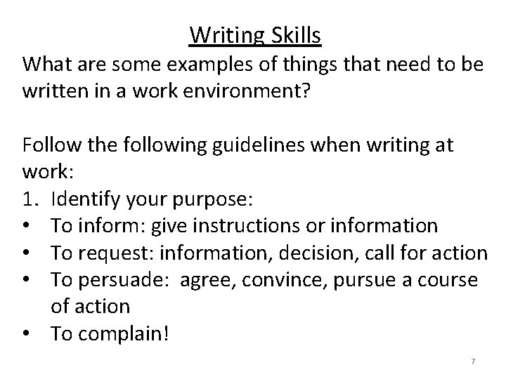 TEC 1920 TEAMWORKWORKPLACE COMMUNICATION SKILLS PART 1 COMMUNICATION