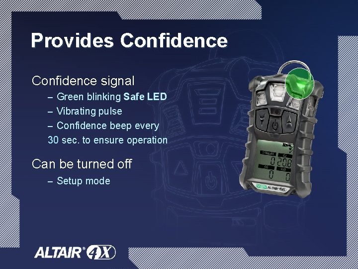 From Super Safety 800 275 8239 ALTAIR 4