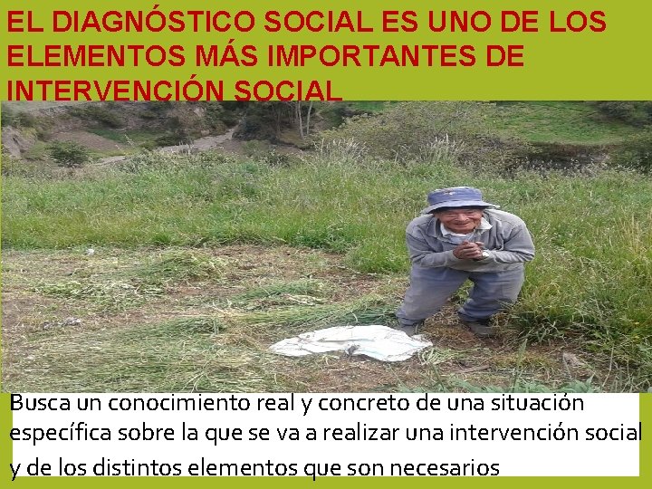 EJE IV FORMACIN TCNICA TEMA 7 DIAGNSTICO SOCIAL