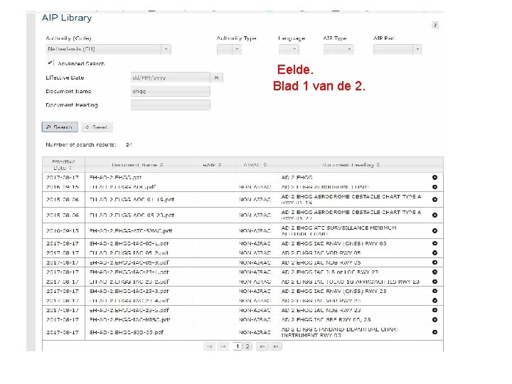 IFR Charts of Europe Eurocontrol EAD Basic Presentatie