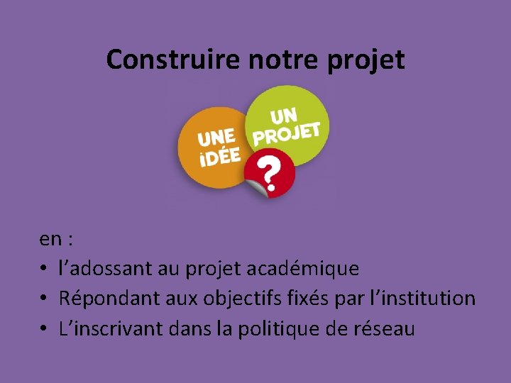 PROJET DETABLISSEMENT RENTREE 2016 RAPPEL PROJET ACADEMIQUE Objectif
