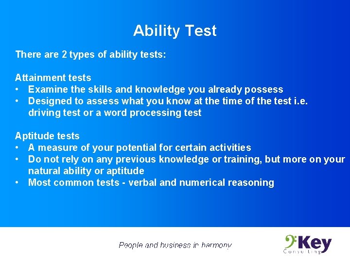 Recruitment Selection in the st 21 Century People