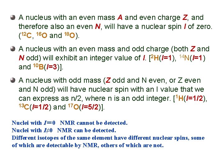 1 NMR principles NMR parameters 2 outline 3