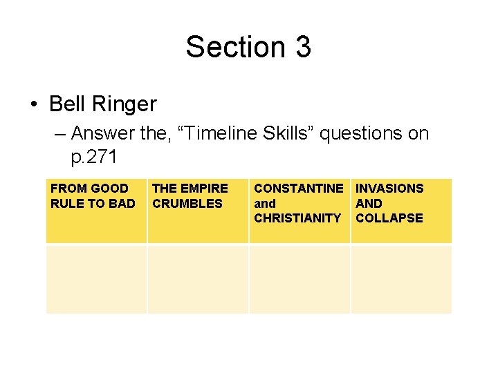 Chapter 9 The Glory of Ancient Rome Bell