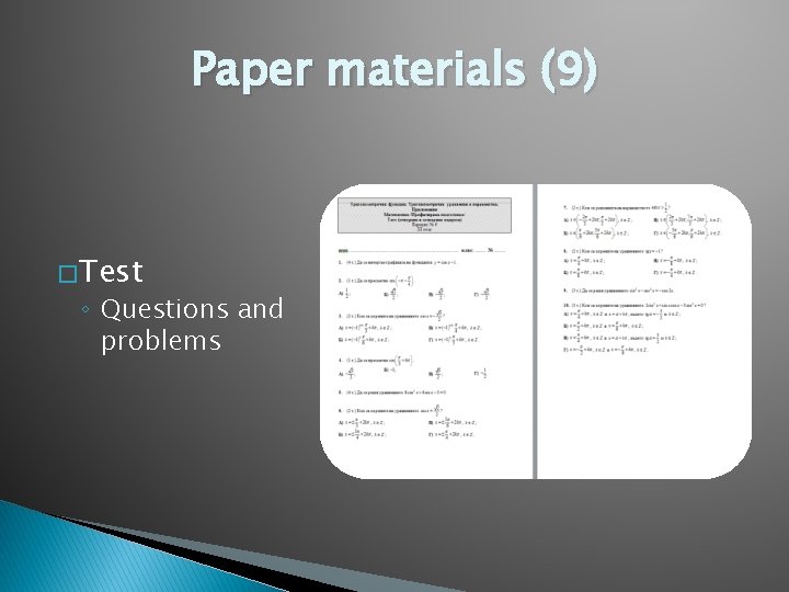 Methods of Teaching Svetoslav Stamenov Teacher in mathematics