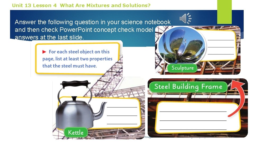 Unit 13 Lesson 4 What Are Mixtures and