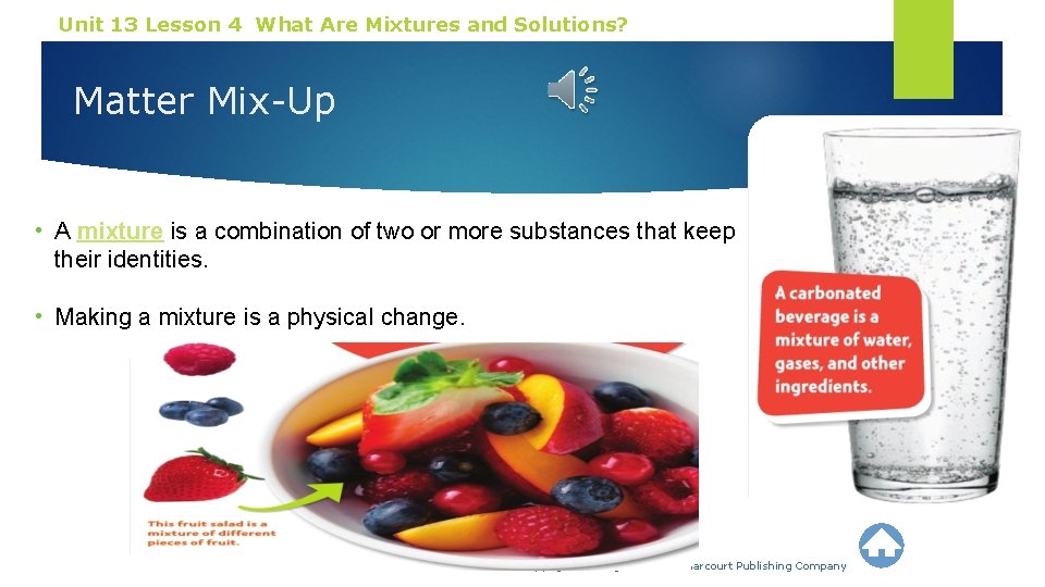Unit 13 Lesson 4 What Are Mixtures and