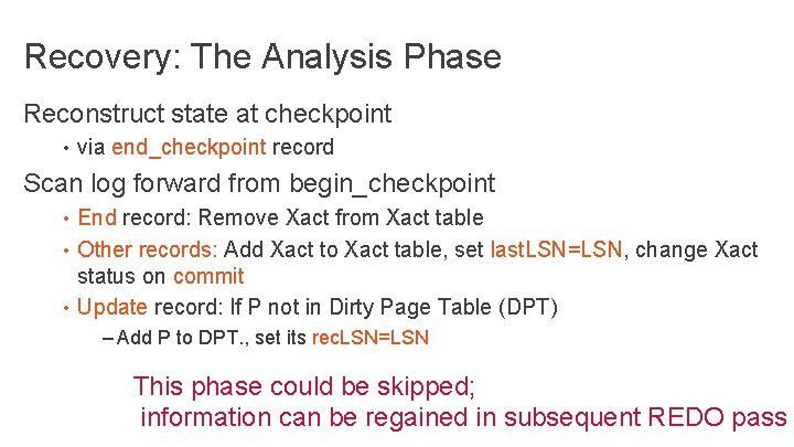 Aries Lecture 6 cs 262 a Ali Ghodsi
