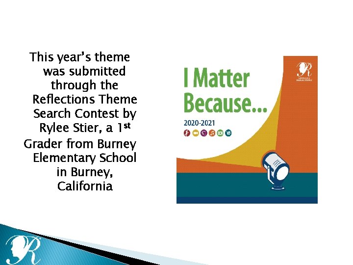 Tennessee PTA Reflections 101 Today you will learn