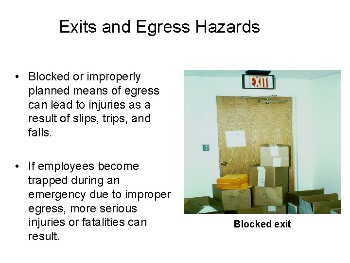 Office Safety and Health Overview of Office Hazards