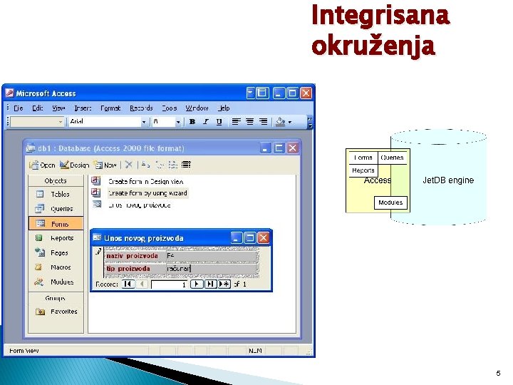 Baze podataka i aplikacije Uvod Klijent server arhitektura