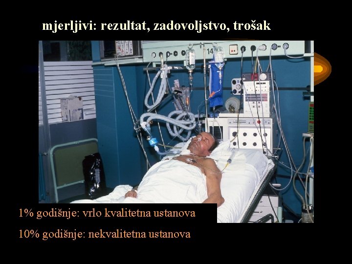 Upravljanje kvalitetom u medicini Bojan Bioina Klinika bolnica