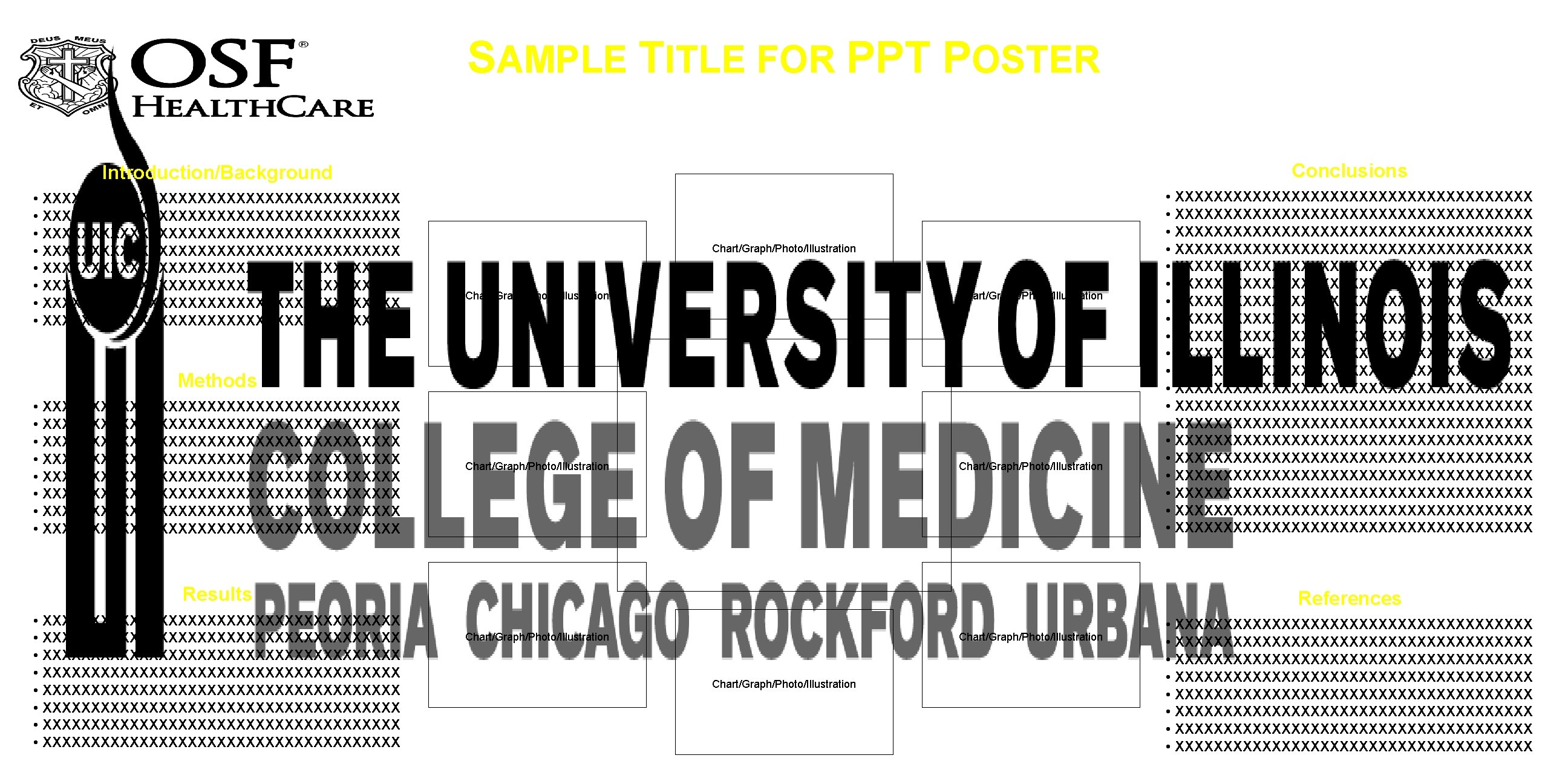 SAMPLE TITLE FOR PPT POSTER Author Names Department