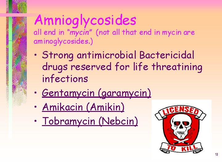 Chapter 12 Antiinfective Medications 1 Action of Antimicrobials
