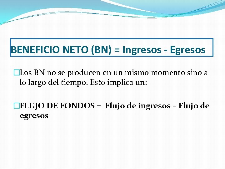 TEMA VII Evaluacin de proyectos La evaluacin de