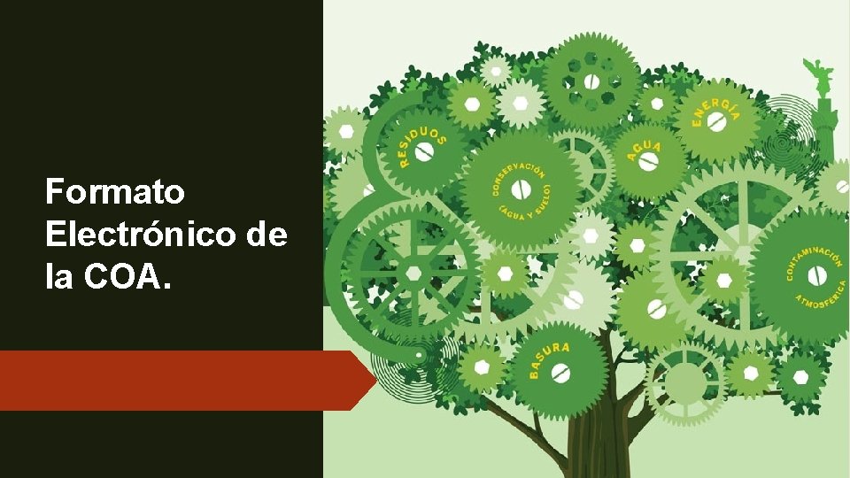 Formato Electrnico de la COA Las industrias qumica