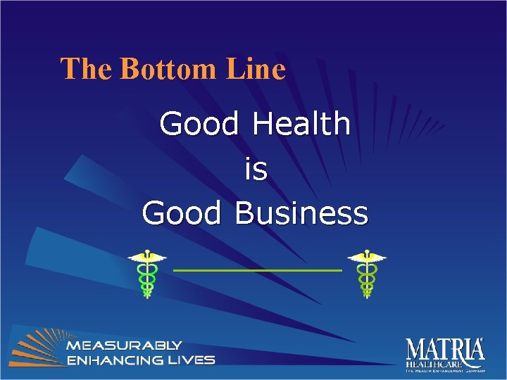Maximizing Employee Health and Productivity Disease Management Colloquium