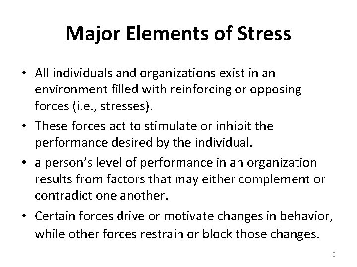 Developing Management Skills Chapter 2 Managing Stress and
