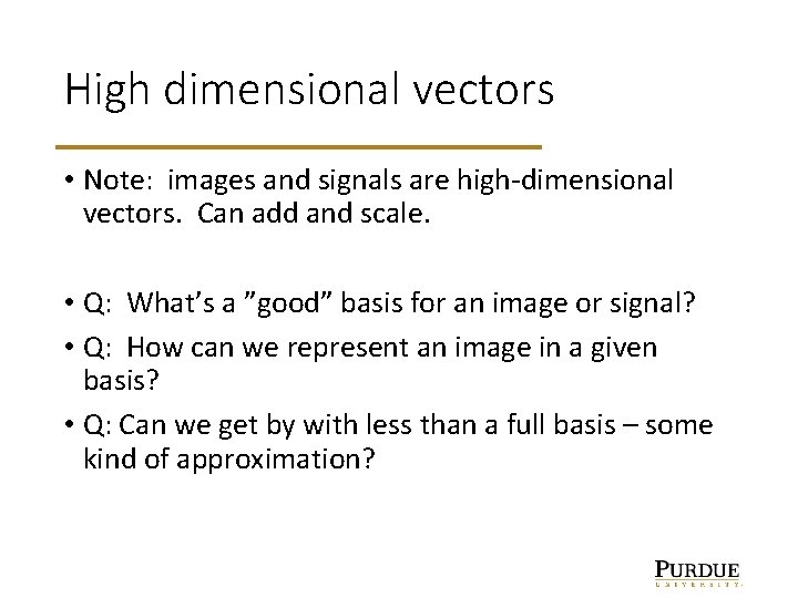 Image processing and neural networks Gregery T Buzzard