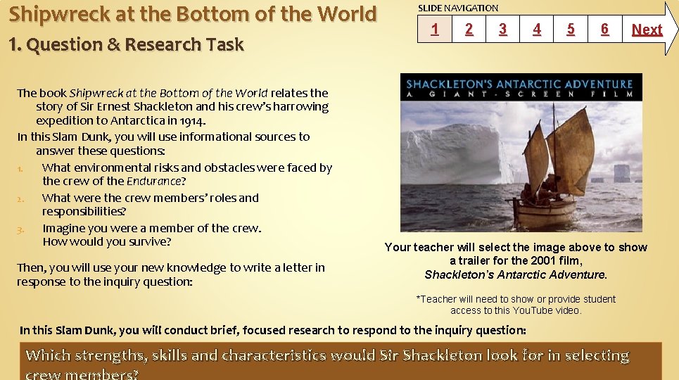 Shipwreck at the Bottom of the World 1