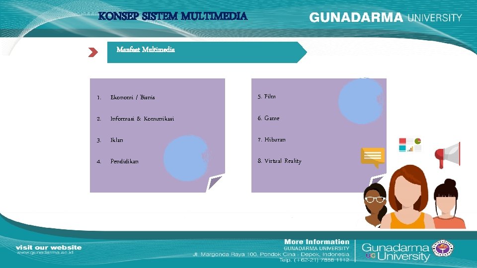 MATERI PEMBAHASAN KONSEP SISTEM MULTIMEDIA Multimedia dan Sistem