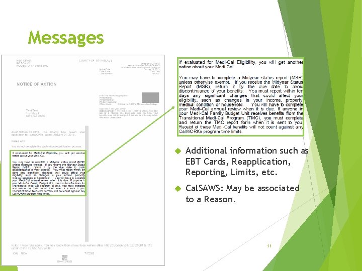 Cal SAWS Correspondence Overview Prepared and Presented by