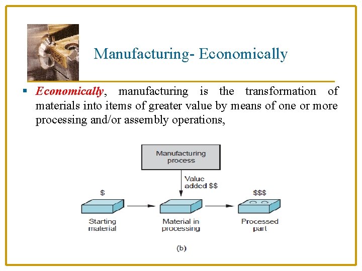 MENG 364 Manufacturing Technology Presented by Assist Prof