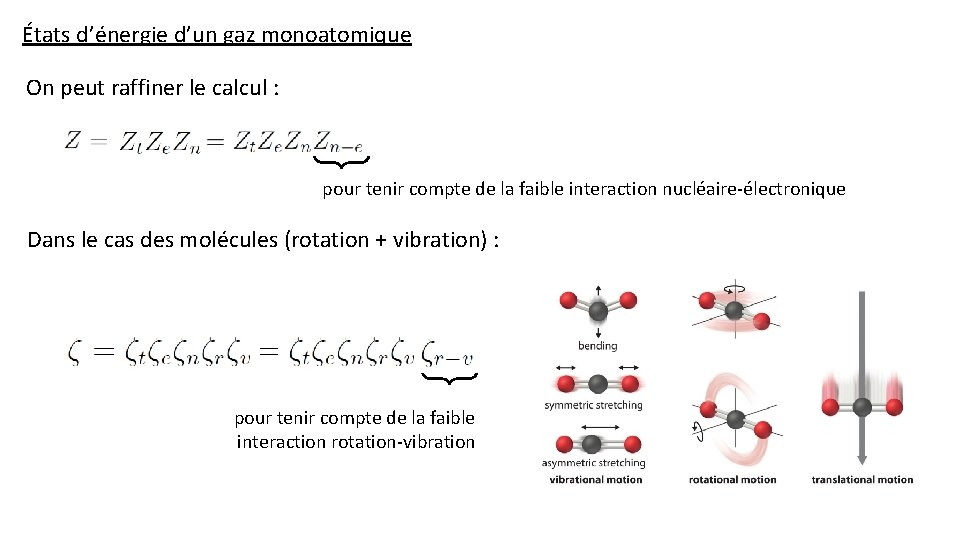 Chapitre 3 Gaz parfait la limite classique Chapitre
