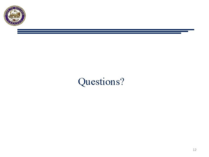 City of Houston Property Insurance Renewal Presentation for