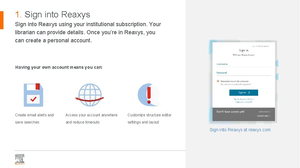 customer university logo Reaxys Make the most of