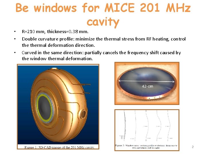 Thermal and Mechanical Simulation of Beryllium Window of