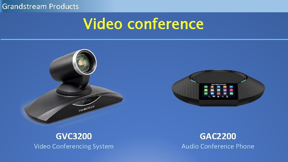 Grandstream Products Video conference GVC 3200 Video Conferencing