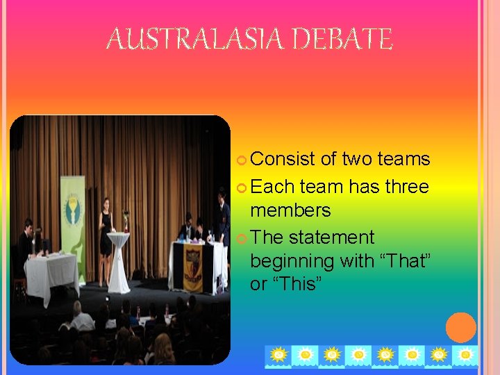 PARTS TYPES AND RULES OF DEBATE NUR FITRIANI