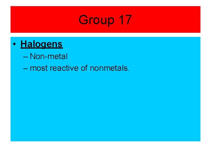 The Periodic Law Periodic Table CHAPTER FIVE Brief