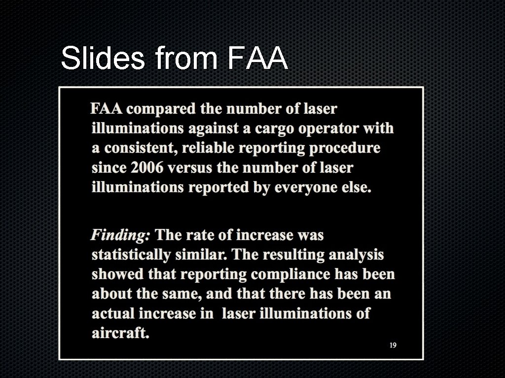 Note This presentation has been updated since the