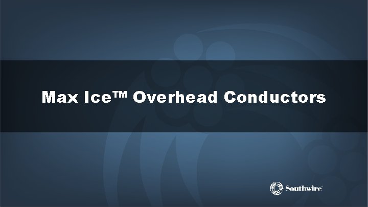 Max Ice Overhead Conductors Extreme Ice A Utilitys