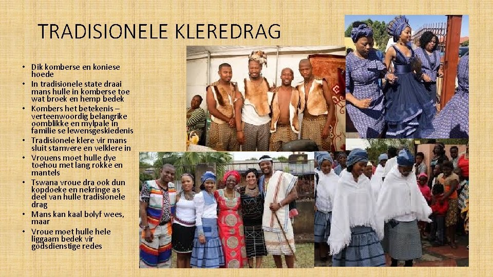 KULTUUR EN ERFENIS IN NOORDWES BL 95 96