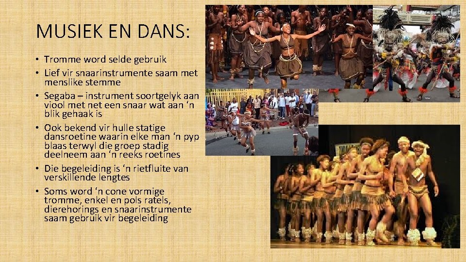 KULTUUR EN ERFENIS IN NOORDWES BL 95 96