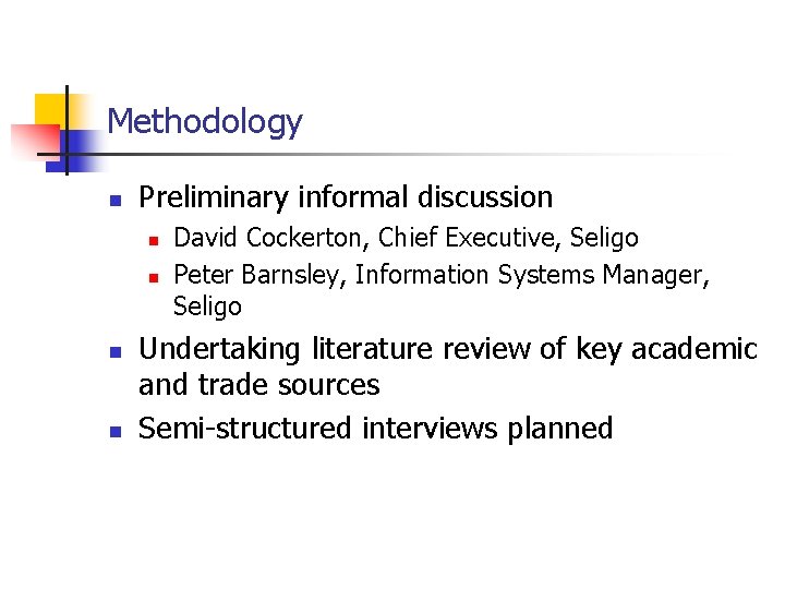 Seligo An example of a successful emediary Work