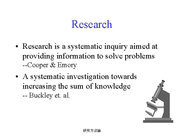 Research Fundamentals Business Research Methods Methods of Knowing